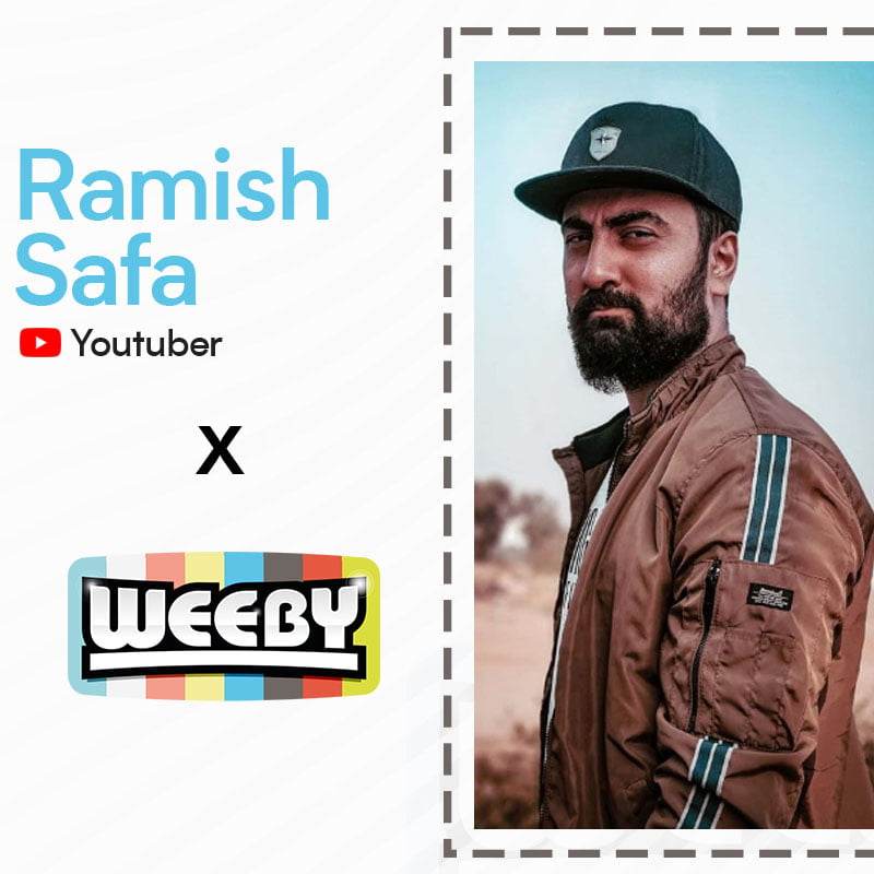 Ramish Safa (Youtuber) x Weeby Shoes