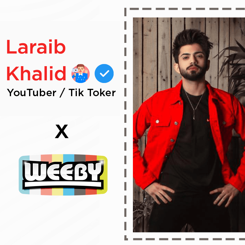 Laraib Khalid (YouTuber / Tik Toker) x Weeby Shoes