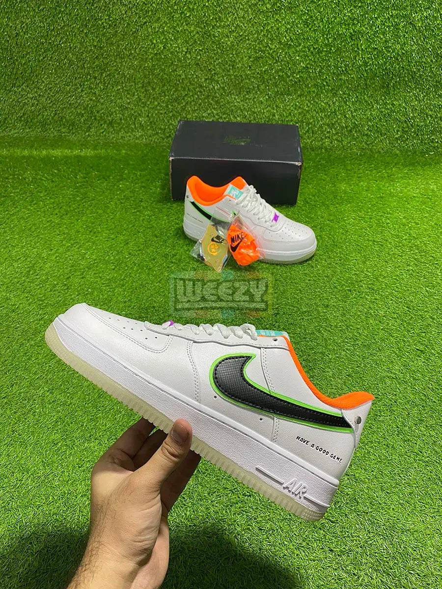 Buy Air Force (Sole Glow) (Have A Good Day) (Orange) Online in Pakistan ...