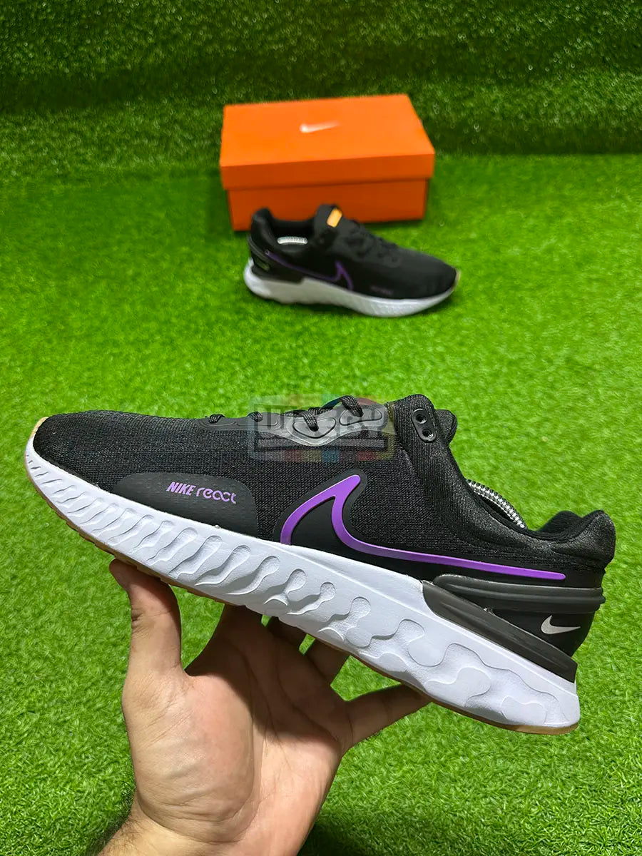 Buy React Miler 3 (Blk/Purple) Online in Pakistan | Best React Miler 3 ...